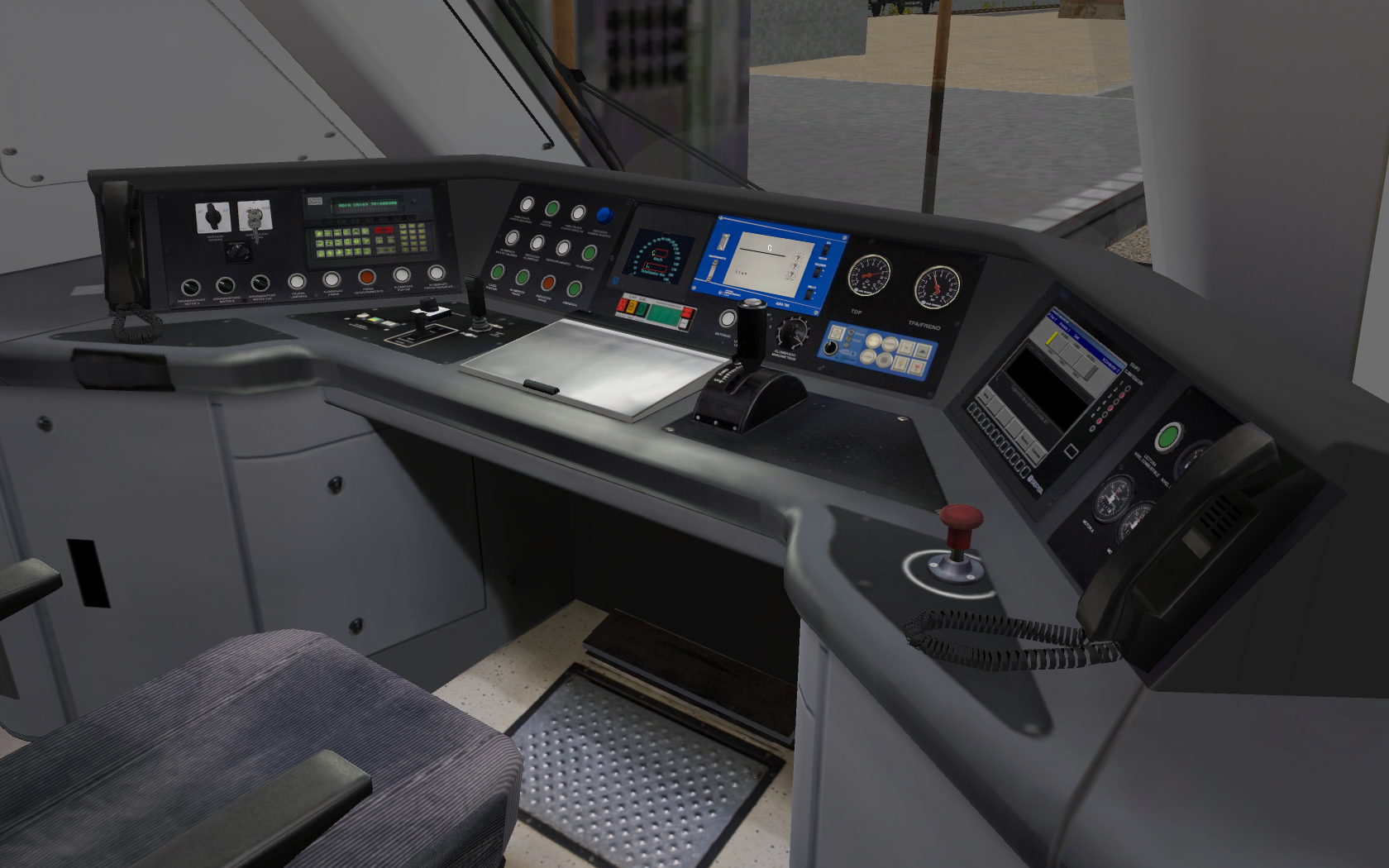 VAPOR 3D -Diseños para Ms Train Simulator-Renfe 598